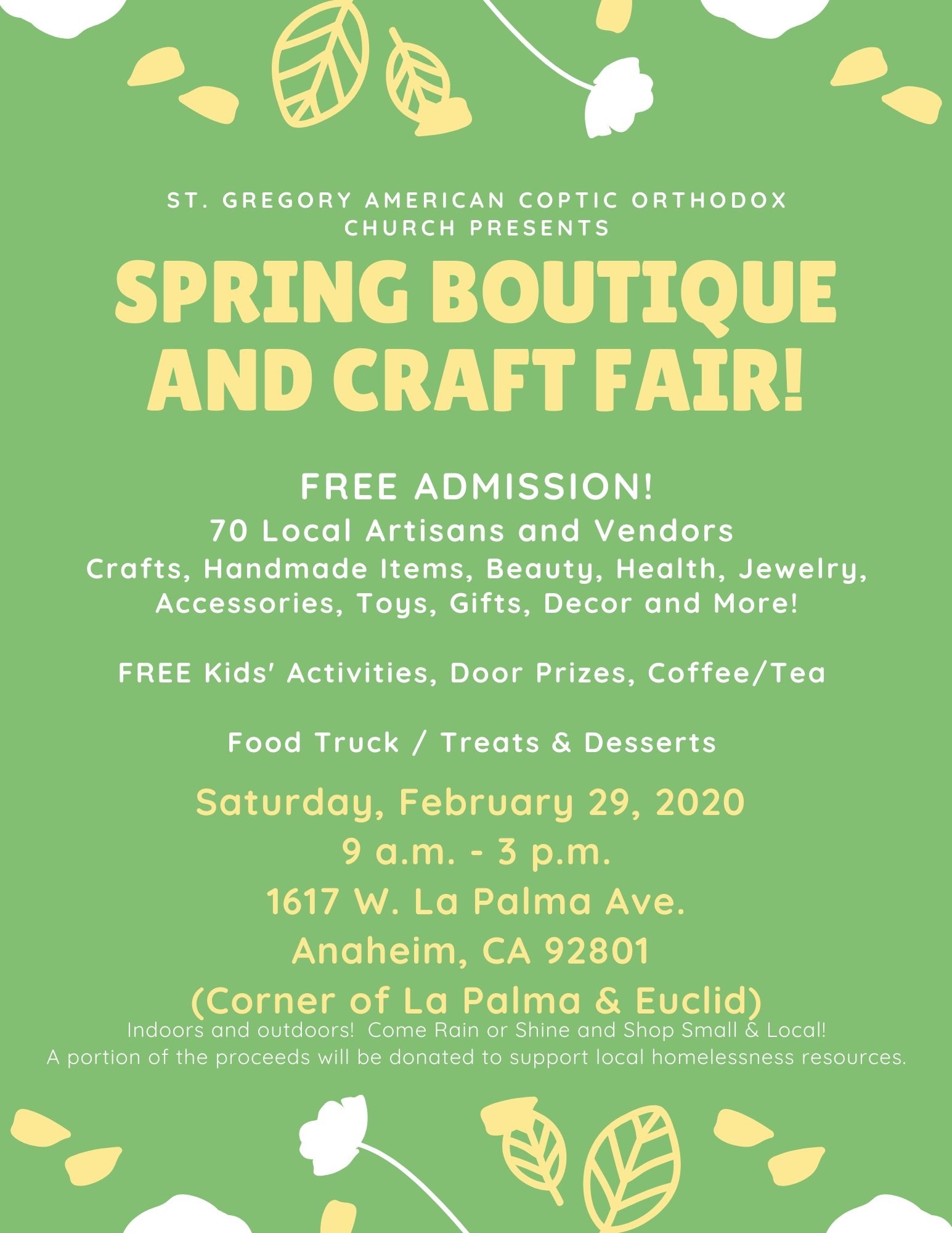 Anaheim Spring Boutique & Craft Fair | Flea Market Zone | Directory